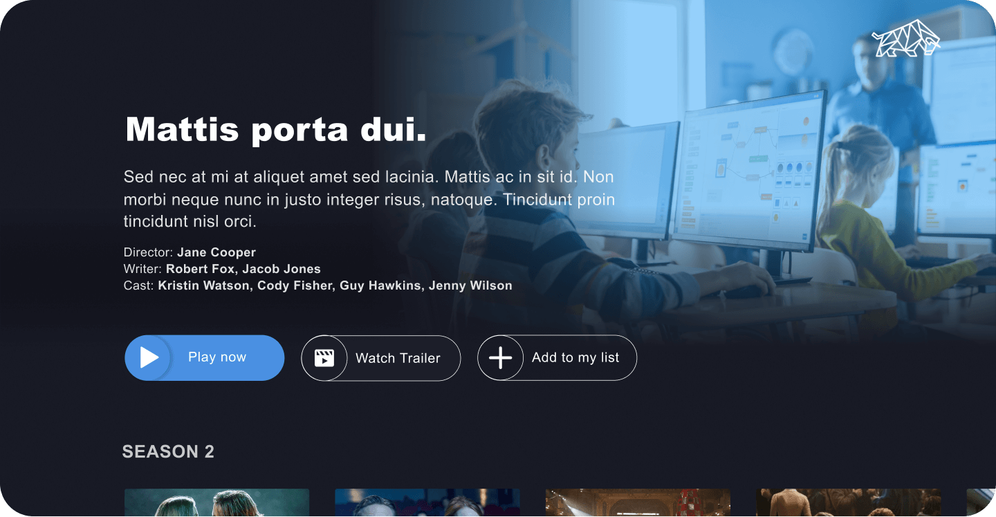 Educational streaming platform - Better Media Solutions